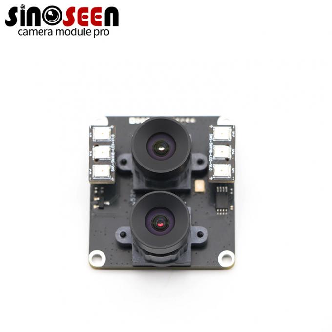 1080P Dual Lens Camera Module With Fill Light 2MP USB Interface