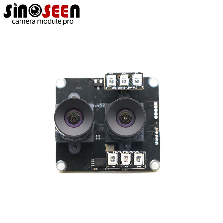 Dual Lens 2MP Camera Module With Fill Light And USB Interface For ...